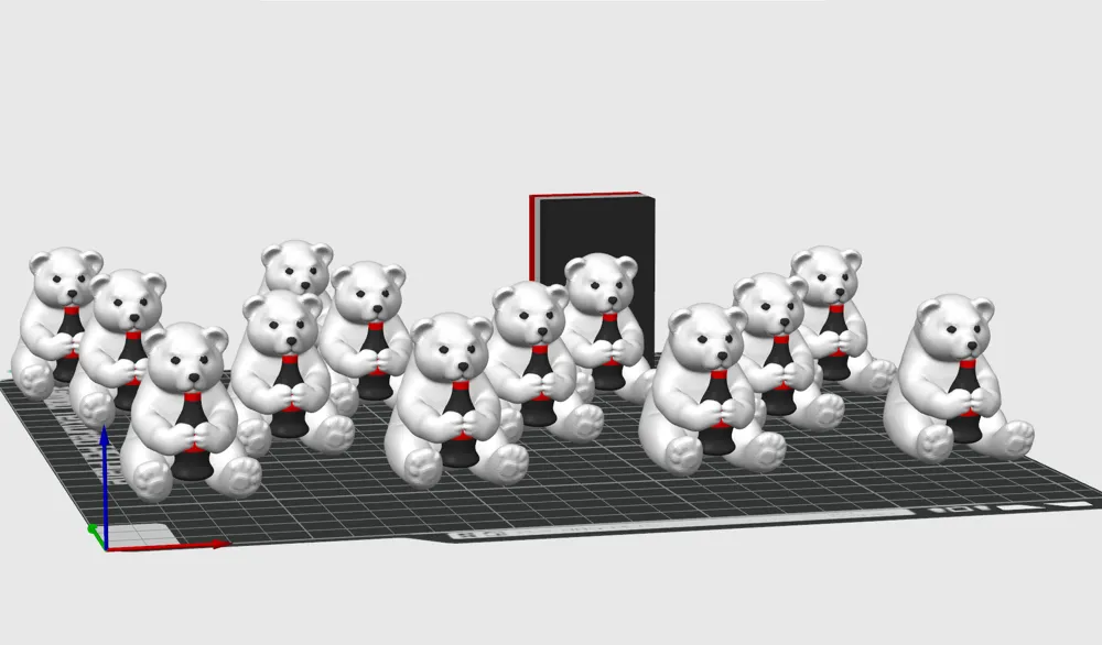 Polar Bear (coca cola in hand) by 3D URSA - MakerWorld