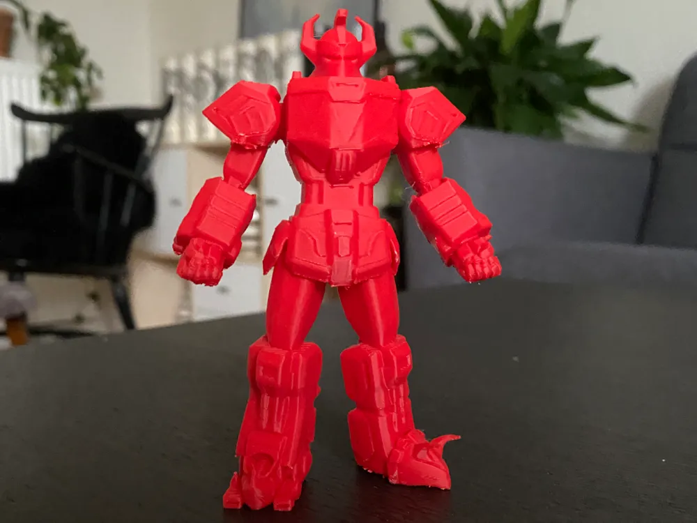 Megazord from the Power Rangers - Free 3D Print Model - MakerWorld