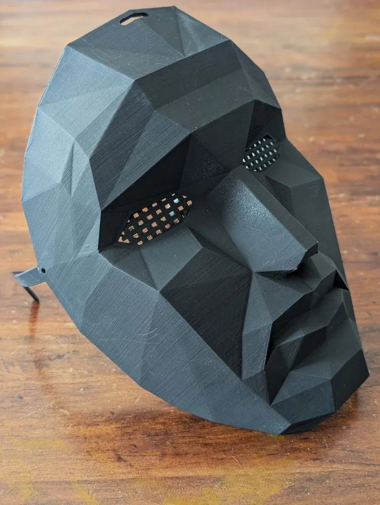 Front Man Mask - remix - Free 3D Print Model - MakerWorld