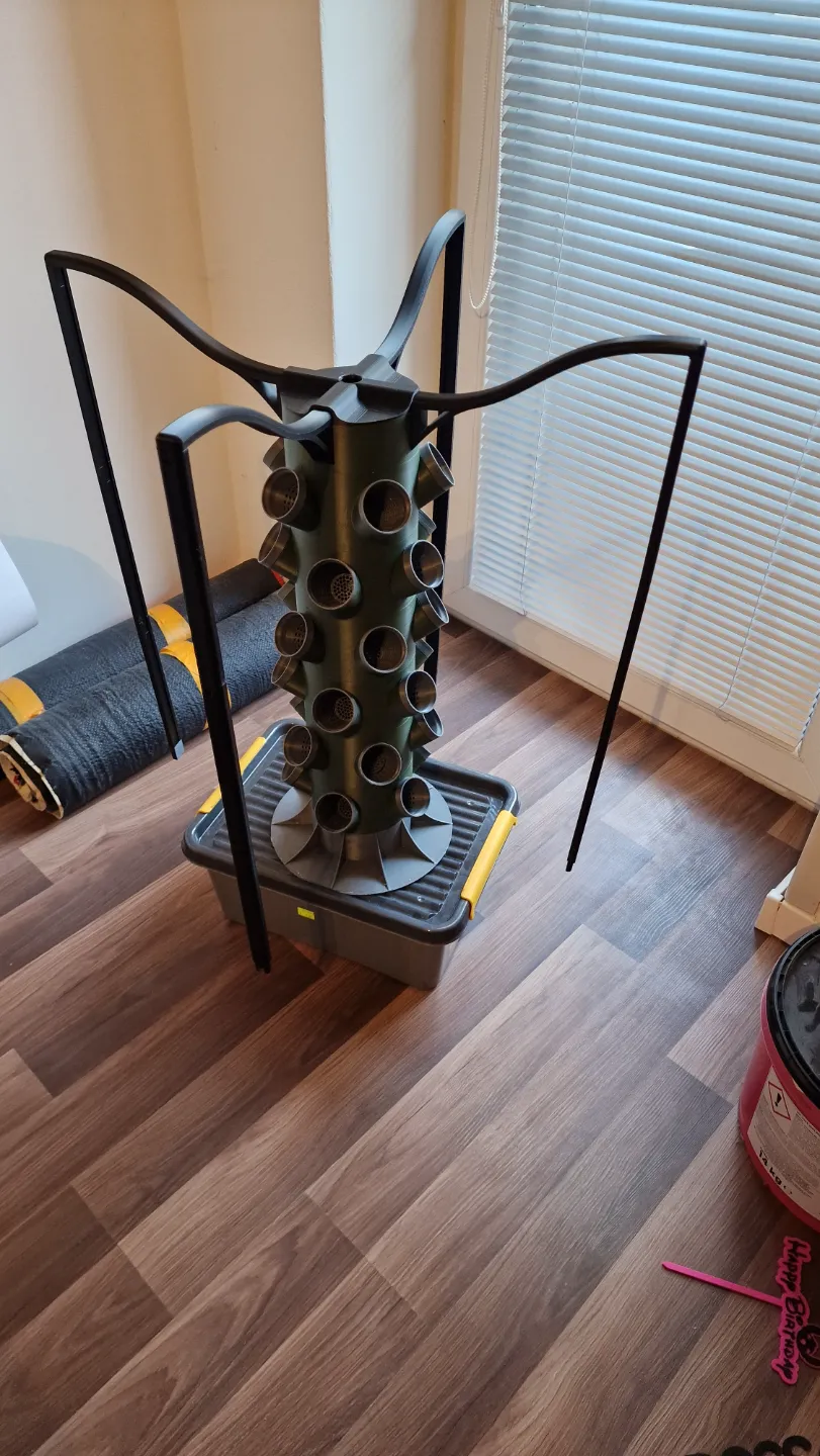 Hydroponics Led Tower - Free 3D Print Model - MakerWorld