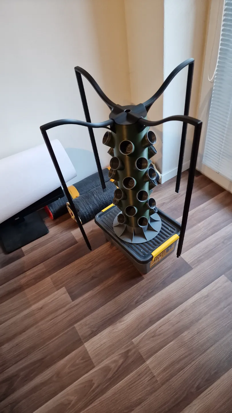 Hydroponics Led Tower - Free 3D Print Model - MakerWorld