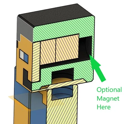 Steve 2.0 – Magnetic Poseable Minecraft Figure by Spennolio MakerWorld ...