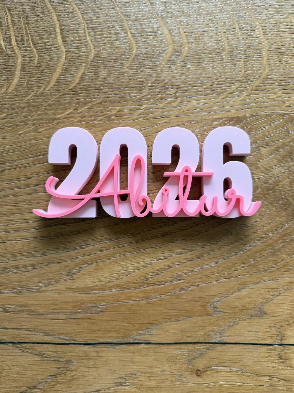 00026 Abitur 2026 Lettering - Free 3D Print Model - MakerWorld