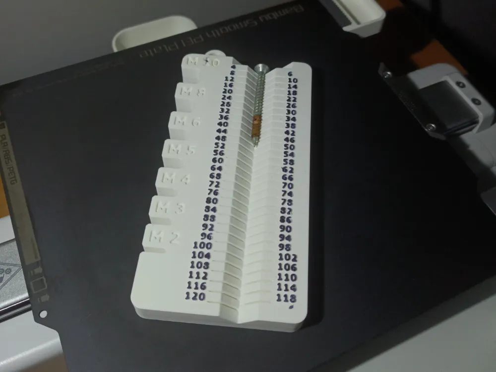 Screw Measuring Tool by printingfriend - MakerWorld