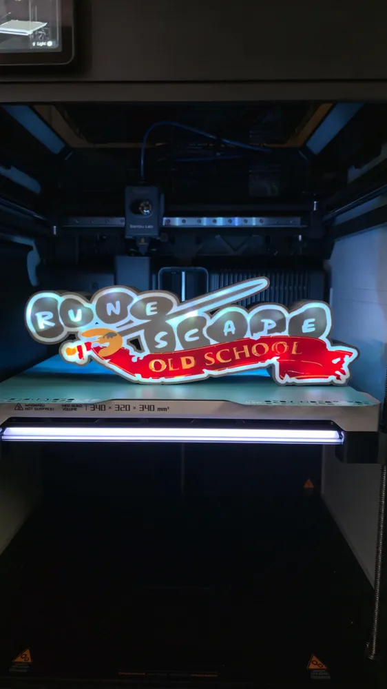 RUNESCAPE LIGHTBOX - Free 3D Print Model - MakerWorld