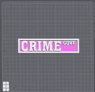 Bookshelf Sign – Crime Cove – Street Sign by SharpFamilyCreations ...