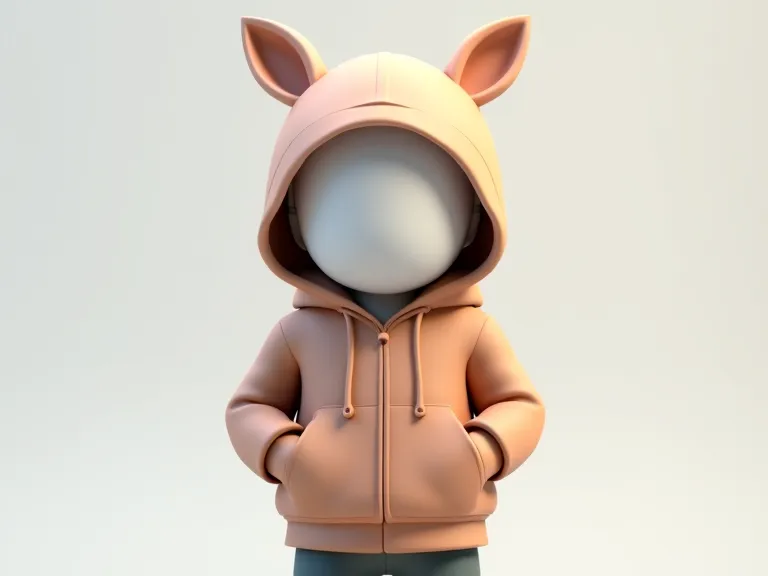Mysterious Hooded Boy - Free 3D Print Model - MakerWorld