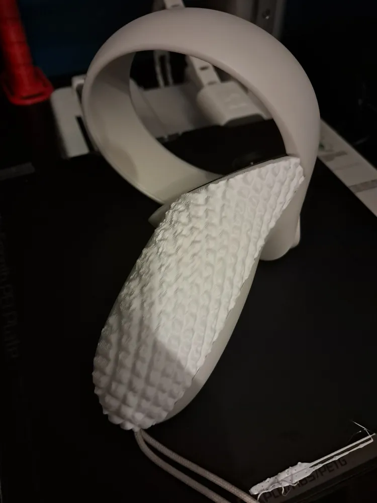 Quest 2 & Quest 3 Textured Grip Battery Covers - Free 3D Print Model ...