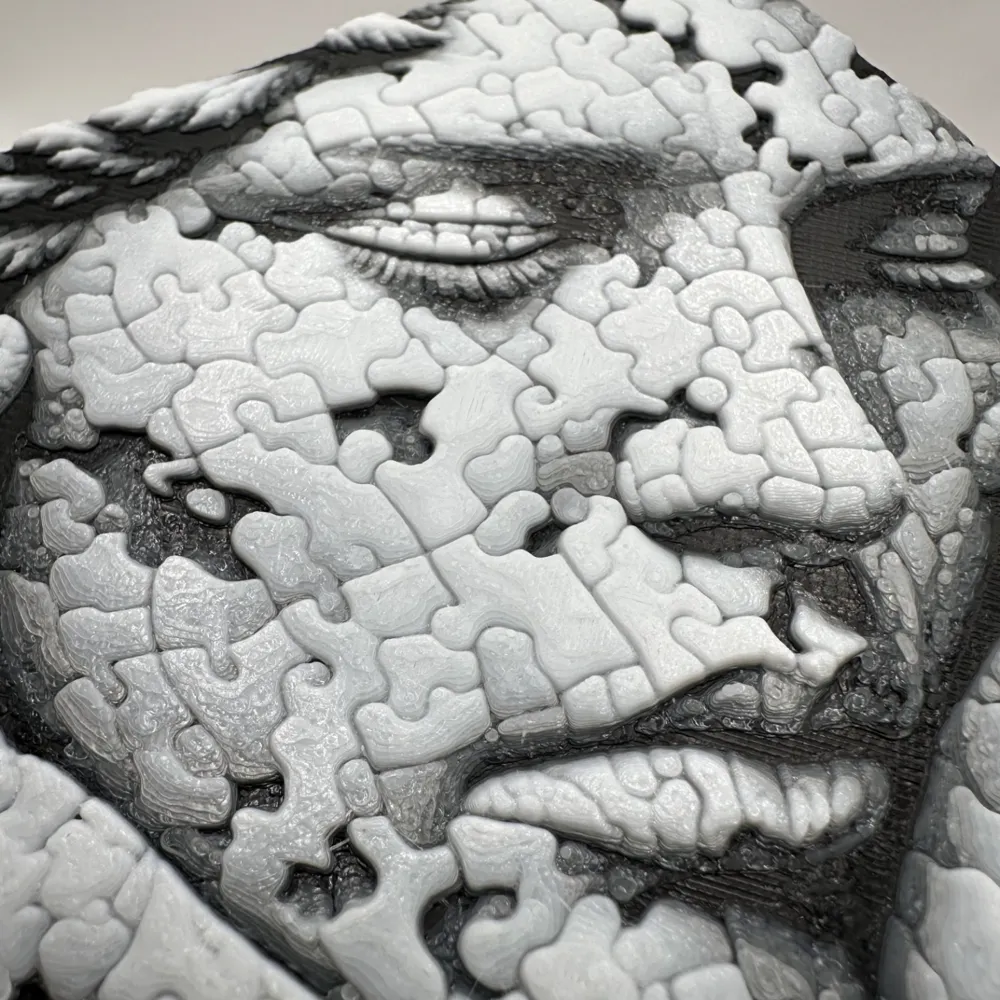 HueForge - Wall Art - "Puzzled” by Deltree3D - MakerWorld