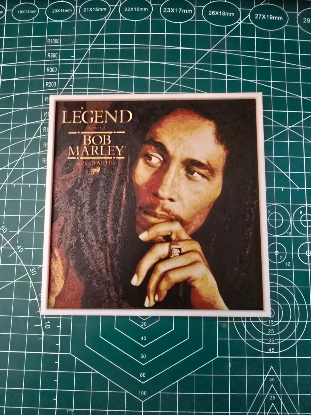 Bob Marley "Legend" Album - Hueforge Art by Lumpy3D - MakerWorld