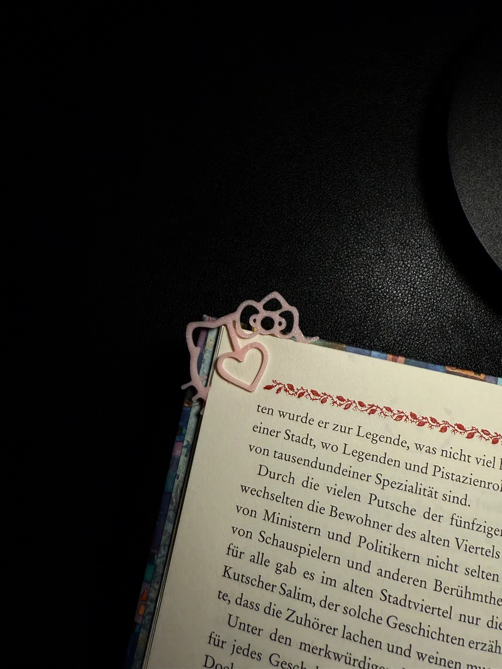 Cute Hello Kitty Bookmark with Heart by G - MakerWorld