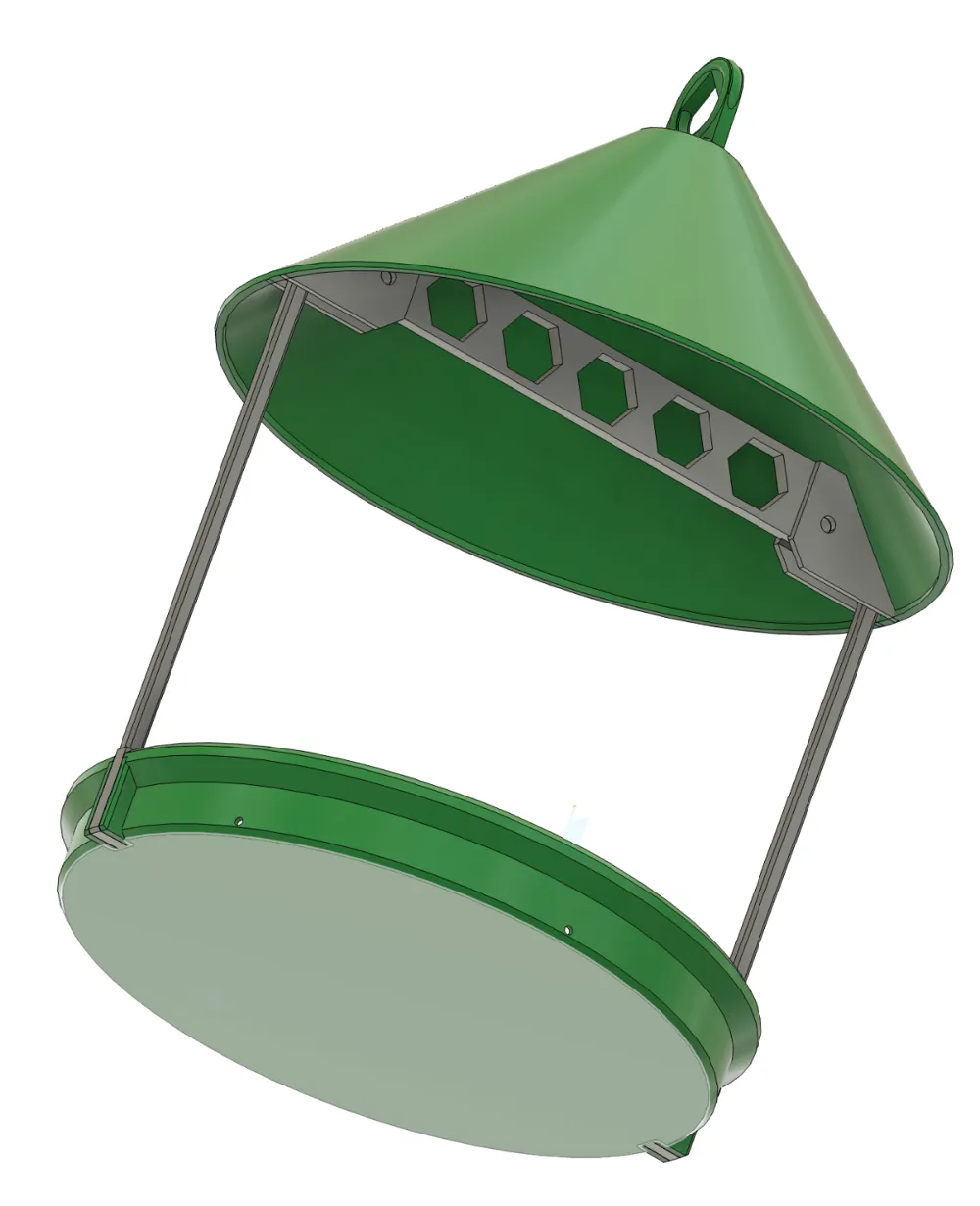 Simple Bird feeder / feed tray by Every Day Counts - MakerWorld