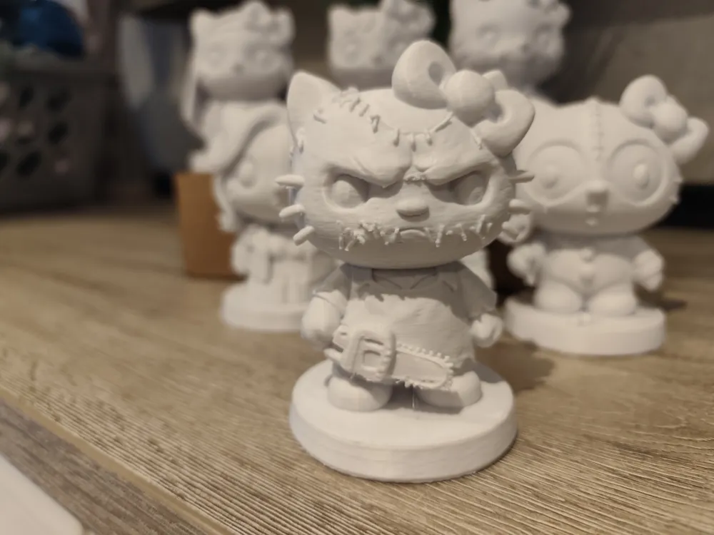 Hello KItty - Horror Icons Part II - Free 3D Print Model - MakerWorld