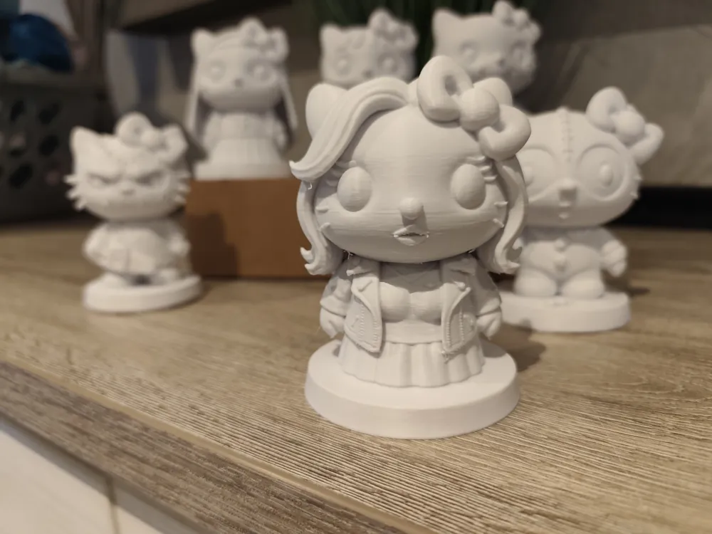 Hello KItty - Horror Icons Part II - Free 3D Print Model - MakerWorld