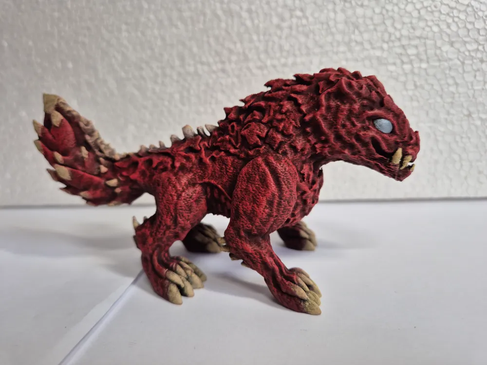 Baby Odogaron - Mini Hunters #04 Monster Hunter by ONI.FORGE MakerWorld: Download Free 3D Models