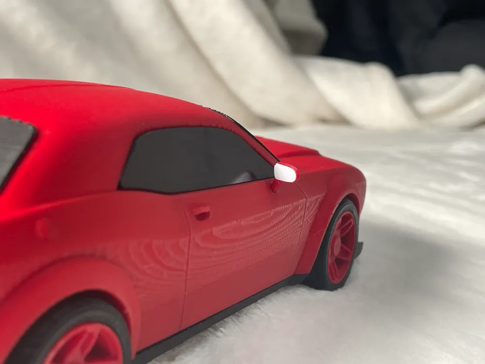 Dodge challenger demon - Free 3D Print Model - MakerWorld