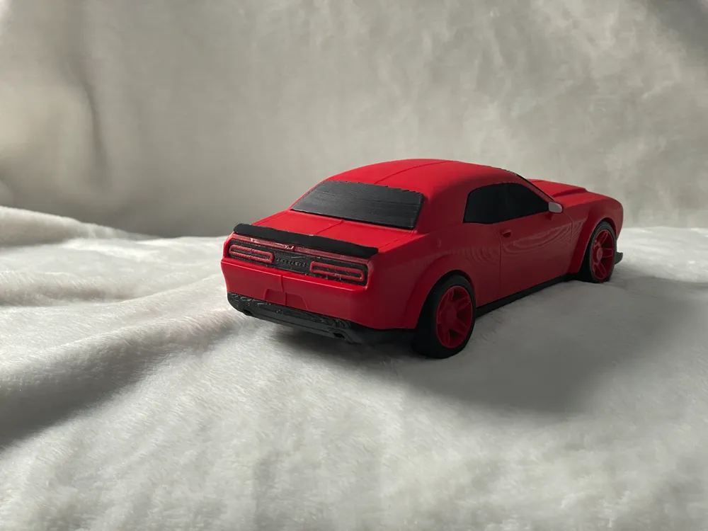 Dodge challenger demon - Free 3D Print Model - MakerWorld