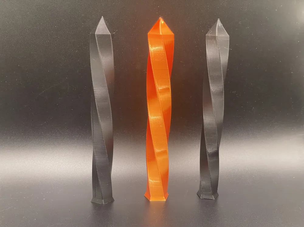 Twisted collapsing magic wand - Free 3D Print Model - MakerWorld