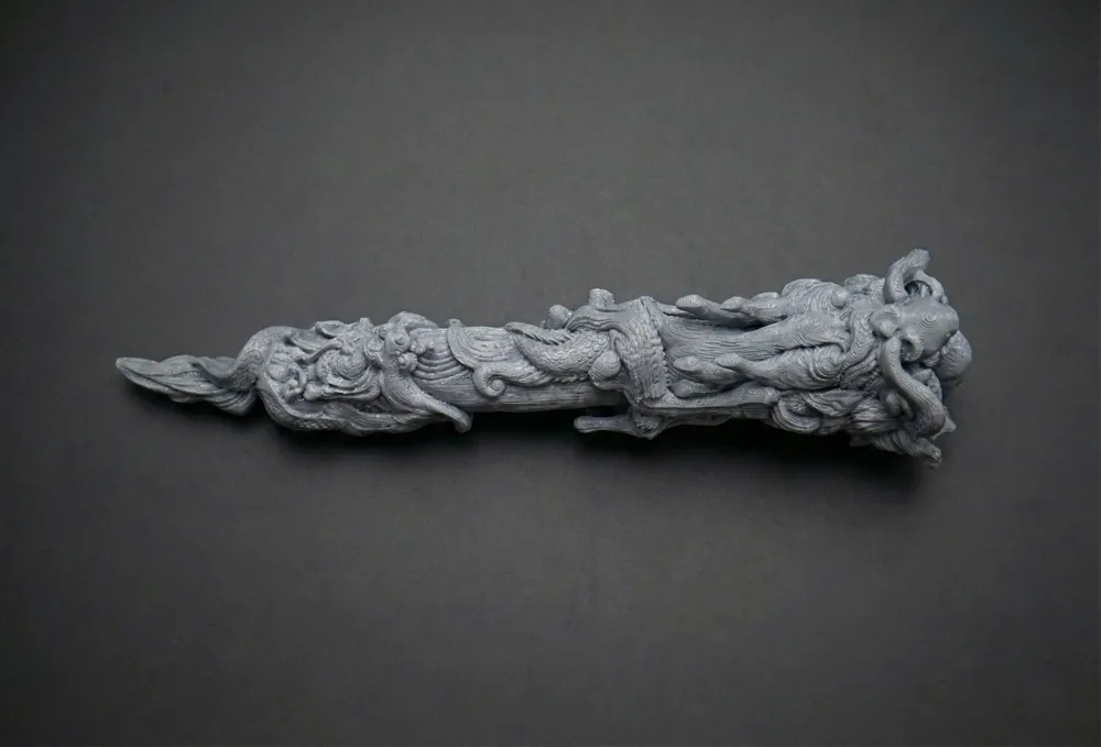 Dragon head Scepter ( 龍頭棍 ) - Free 3D Print Model - MakerWorld