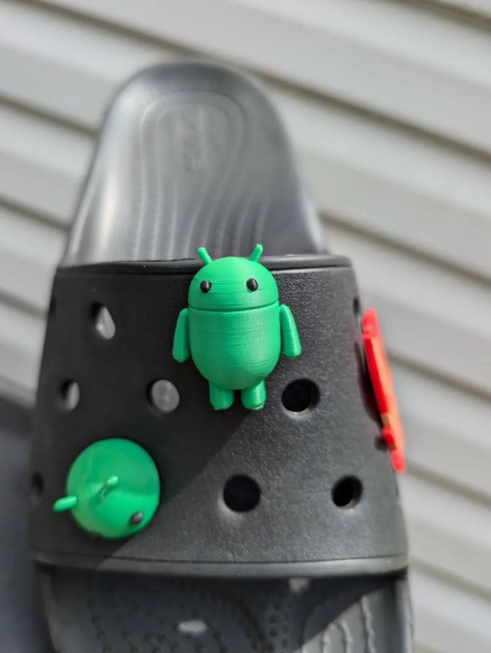 Android 3D Croc Charm by Austin314 - MakerWorld