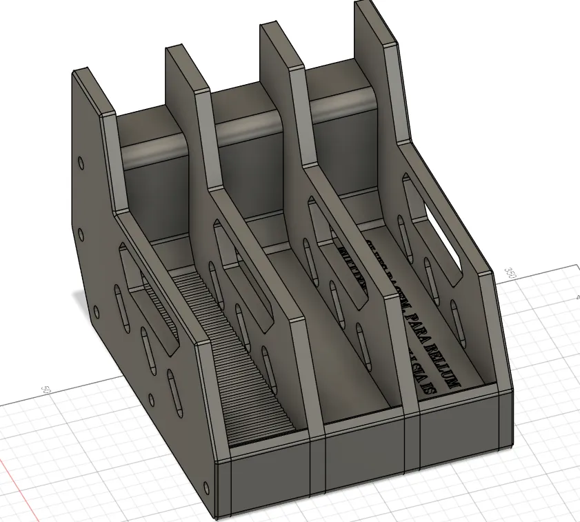 Modular pistol/gun rack (Glock, S&W, Sig, Ruger) by T.giovanzana ...
