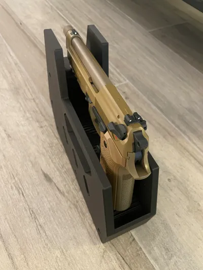 Modular pistol/gun rack (Glock, S&W, Sig, Ruger) by T.giovanzana ...