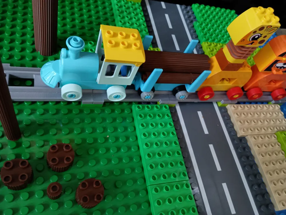 Danish Blocks Doplo Logs (for Train, Trees, etc) - Free 3D Print Model ...
