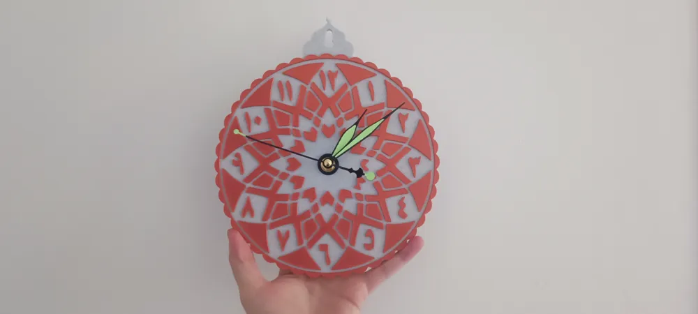 Arabic Style Clock – 3D Print by @3dislameprinting - MakerWorld