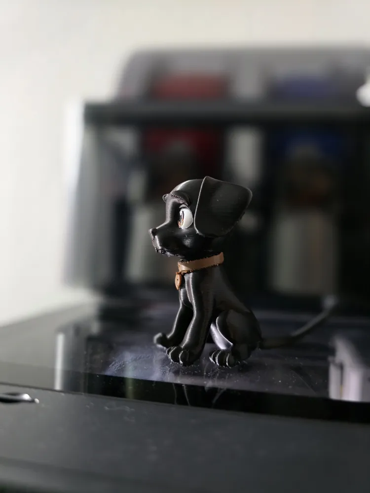 Cute Black Labrador - Free 3D Print Model - MakerWorld