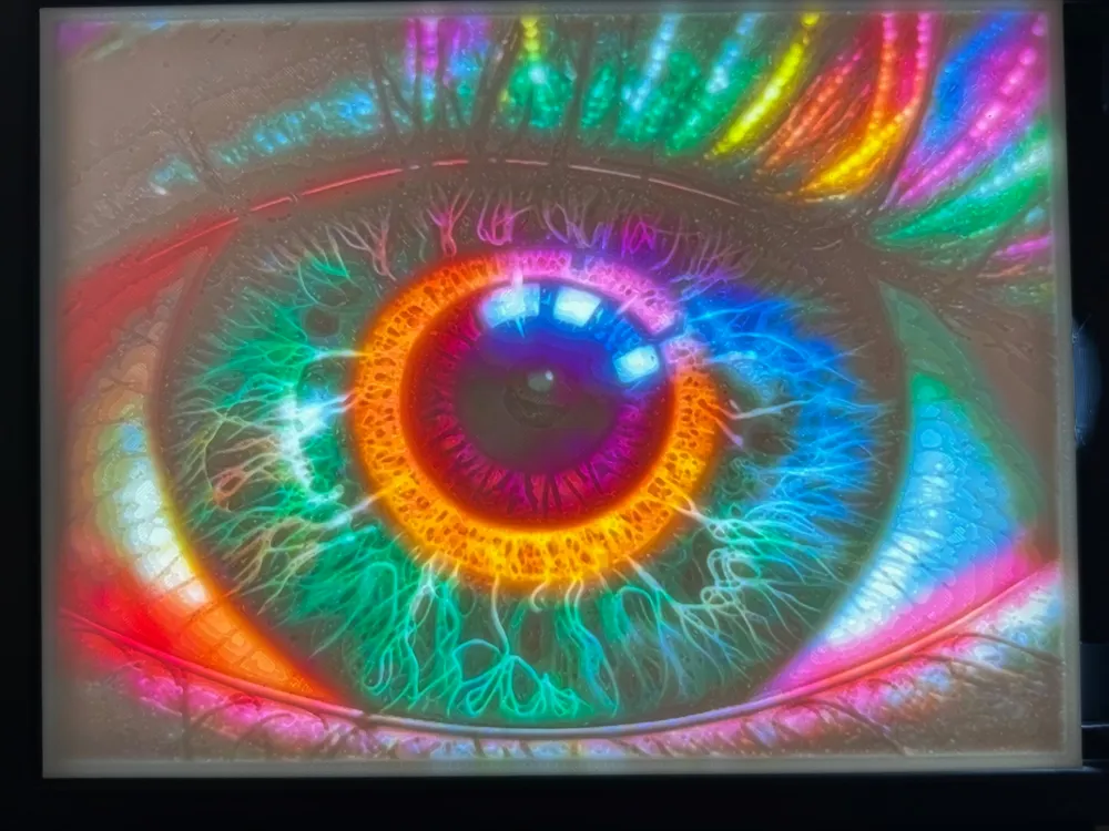Eye Color Lithophane - Free 3D Print Model - MakerWorld