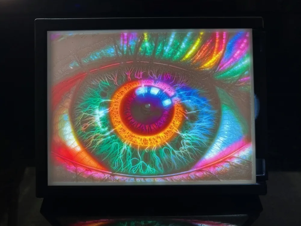 Eye Color Lithophane - Free 3D Print Model - MakerWorld