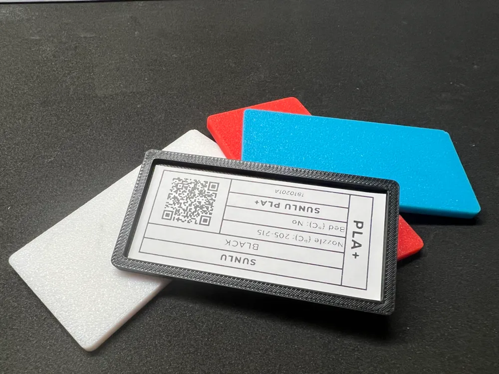 Filament Sample Card by Invizion - MakerWorld