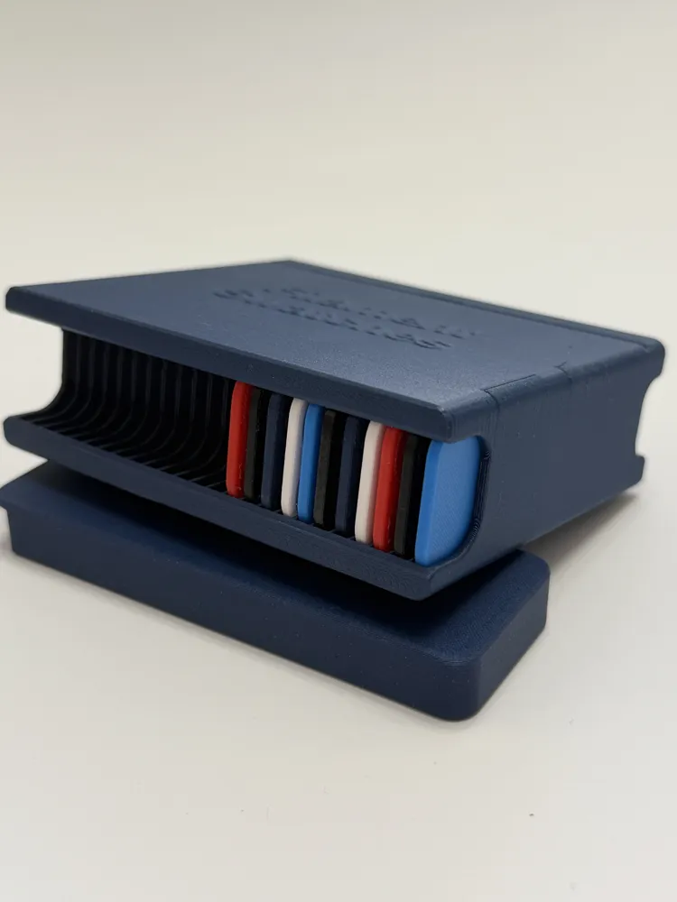 Filament Sample Card & Filament Swatch Box by 3D-Vizja MakerWorld ...