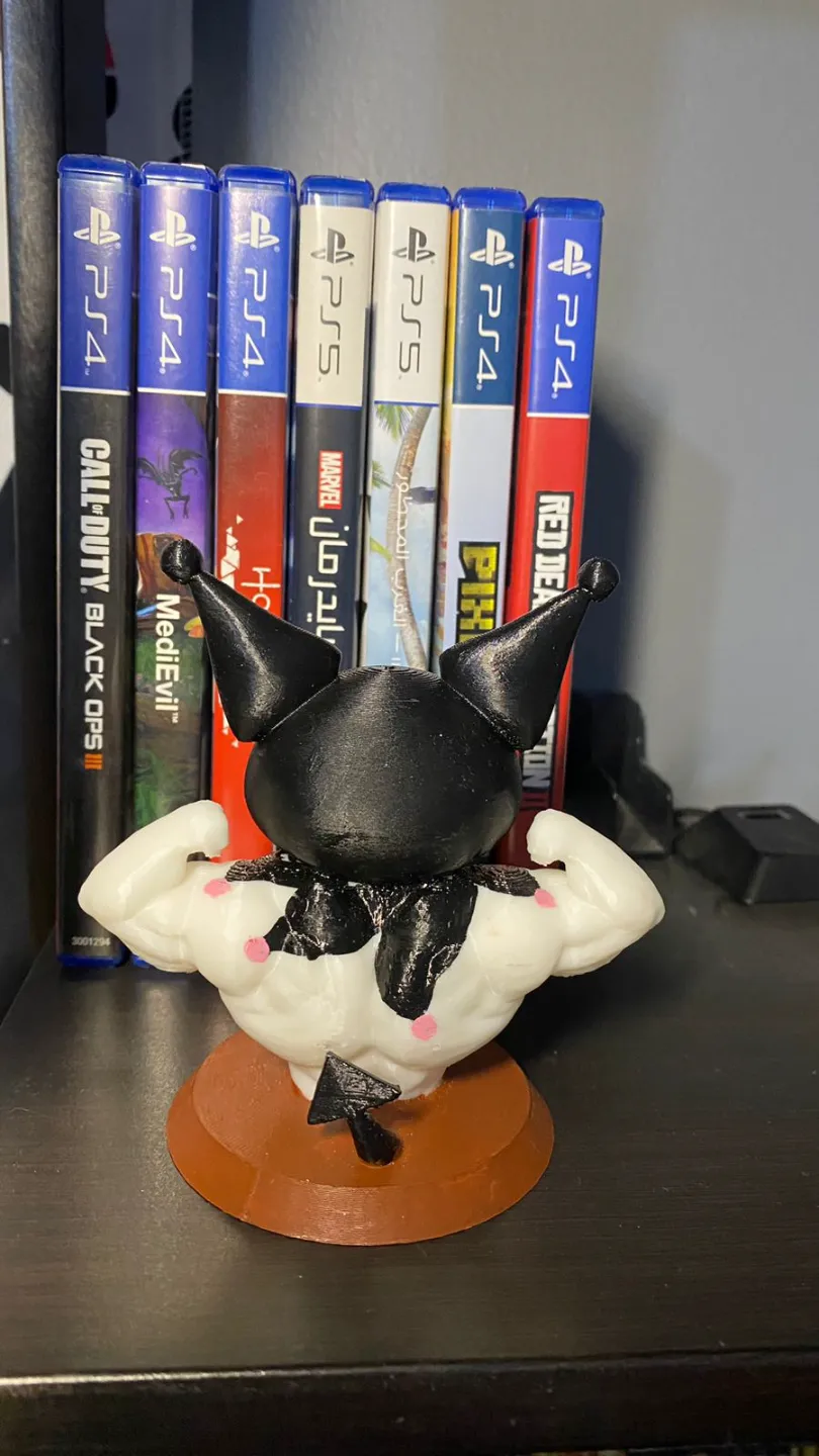 Black KUROMI by Xmaker MakerWorld: Download Free 3D Models