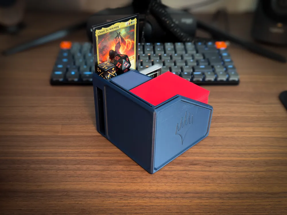 MTG Commander EDH Organiser – Front Load Edition - Free 3D Print Model ...