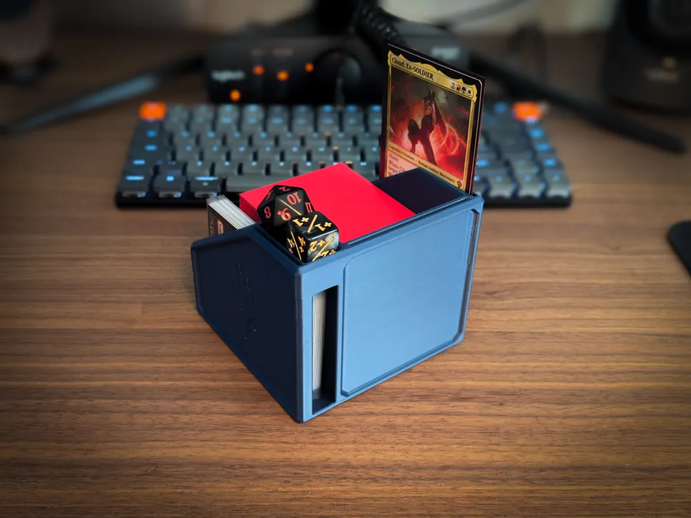 MTG Commander EDH Organiser – Front Load Edition - Free 3D Print Model ...