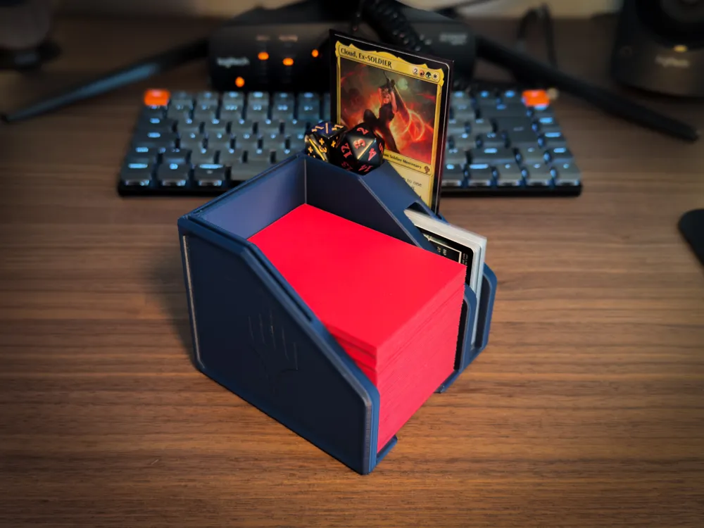 MTG Commander EDH Organiser – Front Load Edition - Free 3D Print Model ...