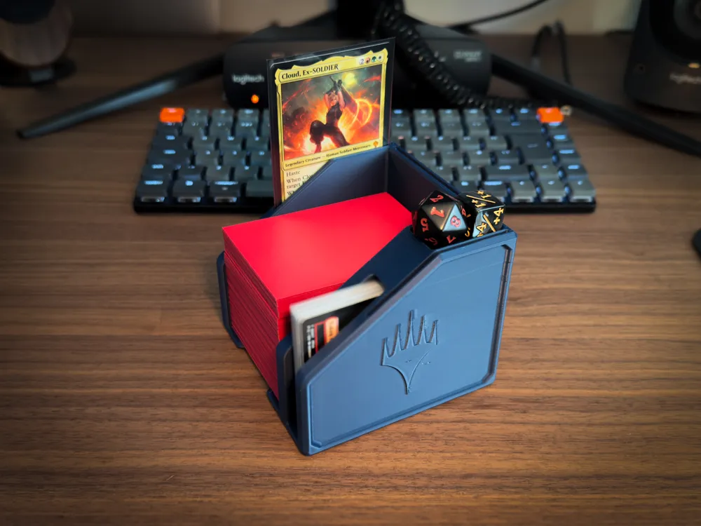 MTG Commander EDH Organiser – Front Load Edition - Free 3D Print Model ...