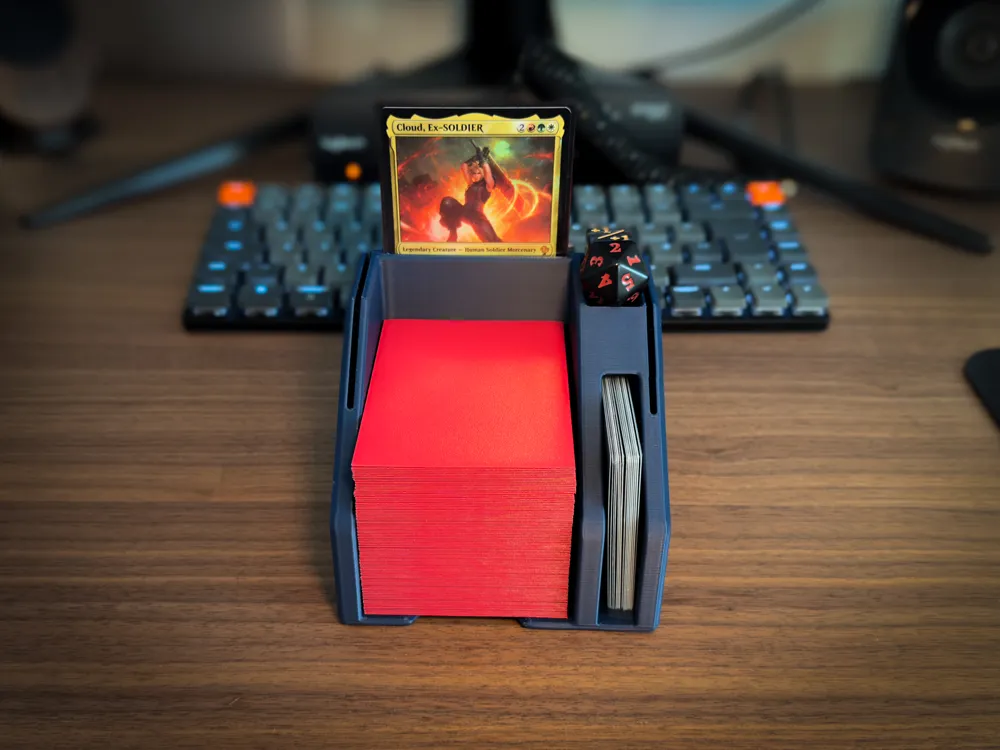 MTG Commander EDH Organiser – Front Load Edition - Free 3D Print Model ...