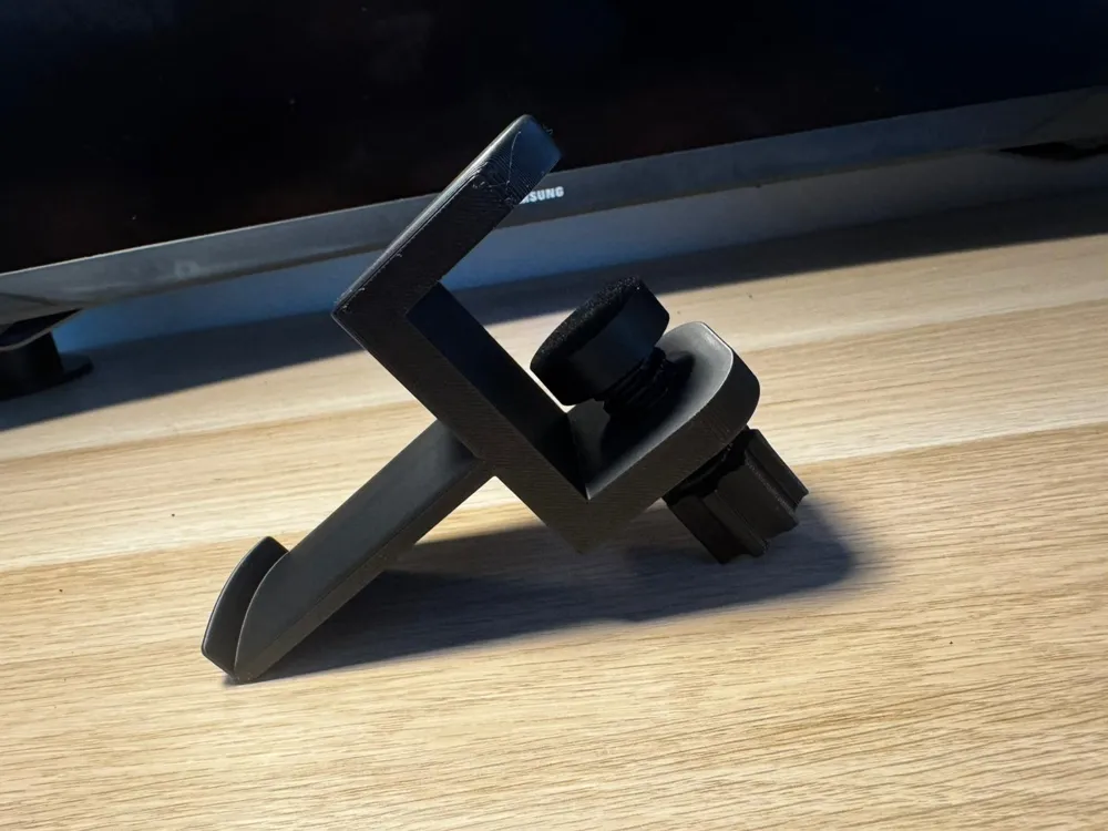 Desk Mount Headphone Holder / Mount / Clamp - Modelo de impresión 3D ...