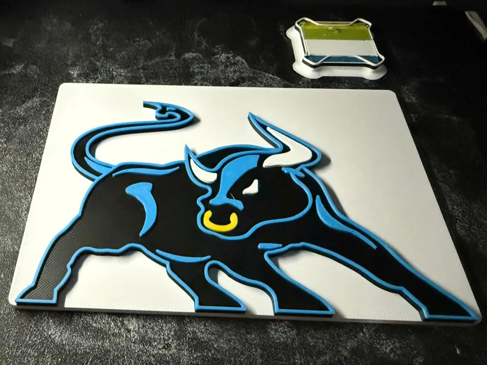 Plaque de taureau (Michael Dunlop) - Modèle d'Impression 3D Gratuit ...