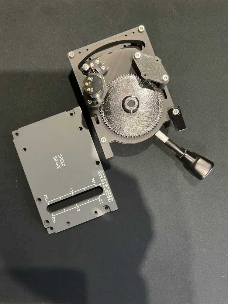 Airbus A320 Speedbrake Mechanism - Free 3D Print Model - MakerWorld