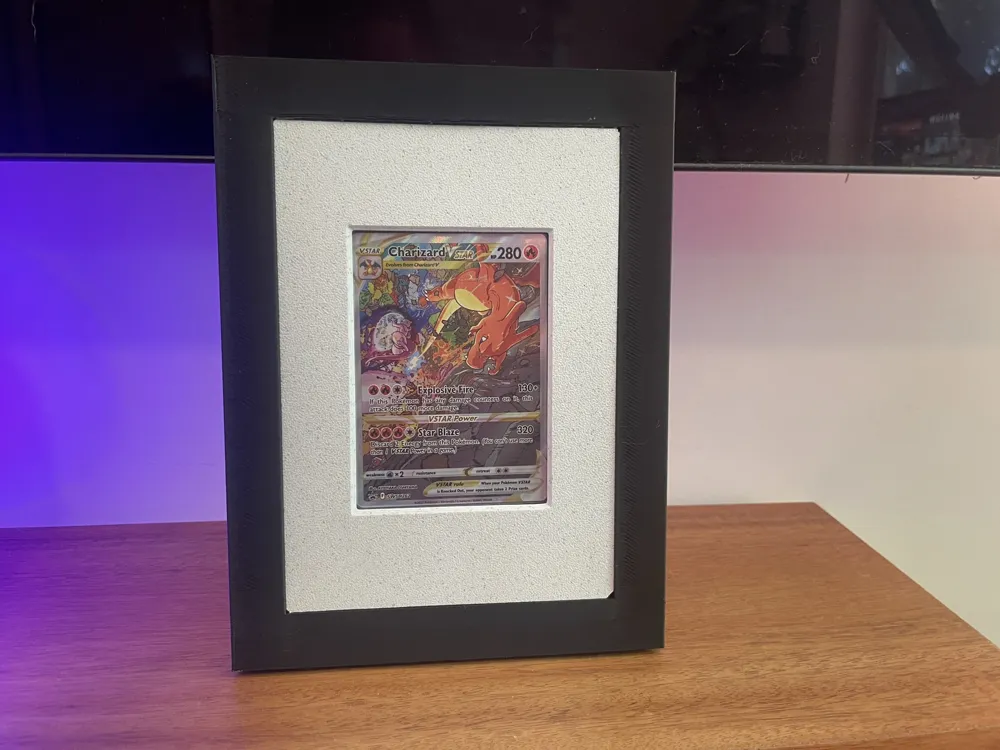 Trading Card Toploader Frame by PLAGROUND - MakerWorld