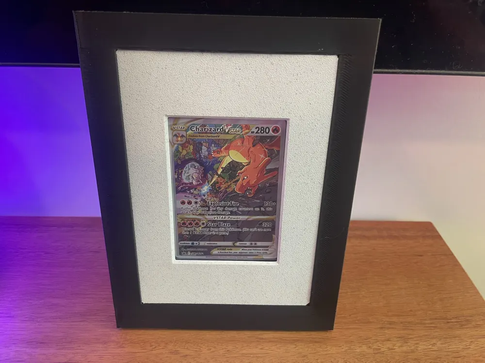 Trading Card Toploader Frame by PLAGROUND - MakerWorld