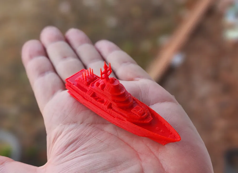 Mega-Yacht Benchmark No Supports - Free 3D Print Model - MakerWorld