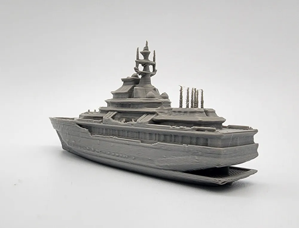 Mega-Yacht Benchmark No Supports - Free 3D Print Model - MakerWorld