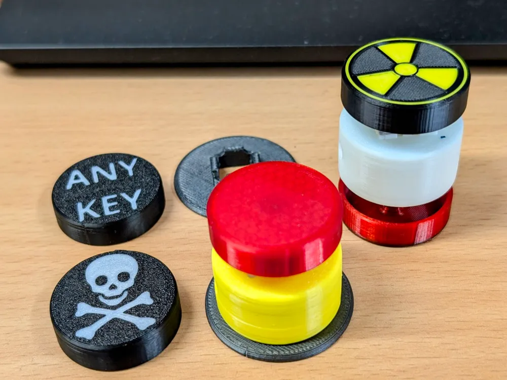 Power-Switch, Fidget-Toy. Including Key-Caps by Bastel42MakerWorld ...