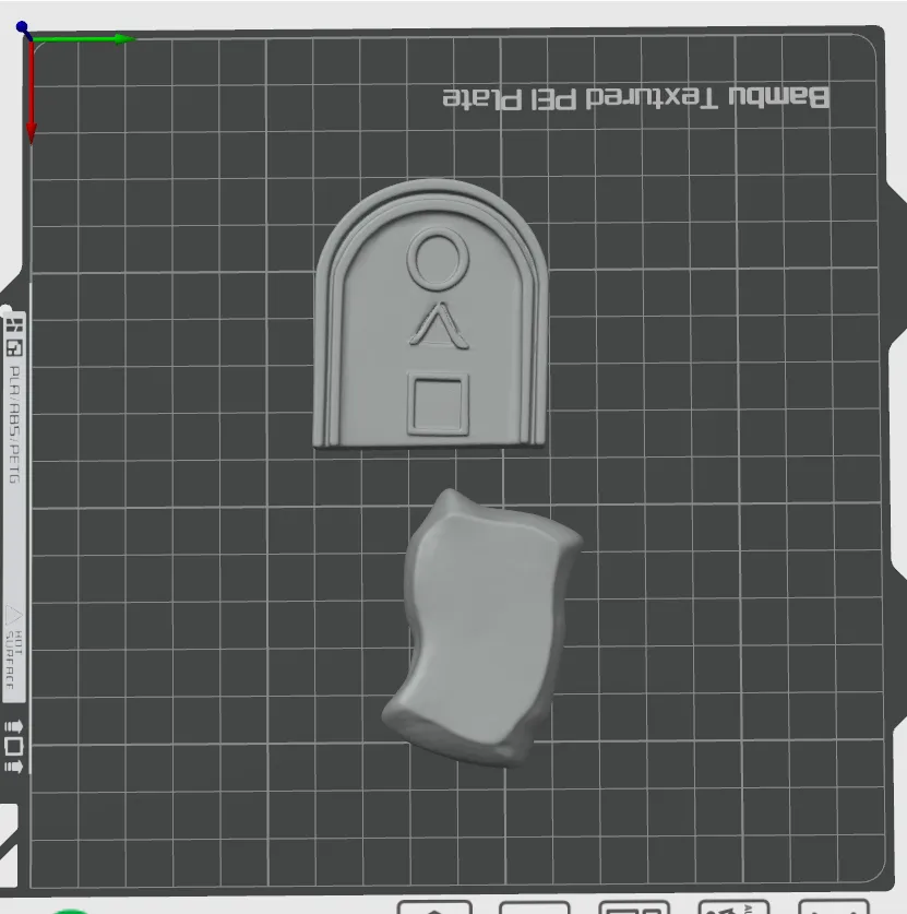 Squid game flying stone by Kristian MakerWorld: Download Free 3D Models