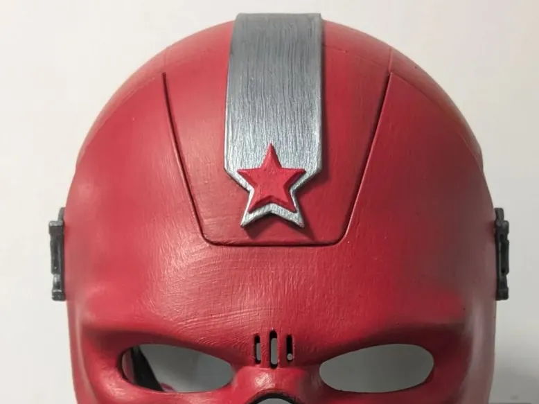 Red Guardian Helmet by Iron Mike MakerWorld: Download Free 3D Models