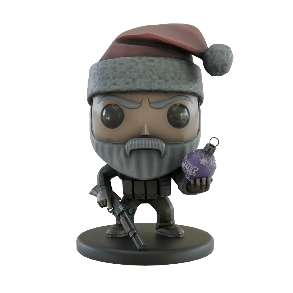 Santa Figurine Escape From Tarkov - Free 3D Print Model - MakerWorld